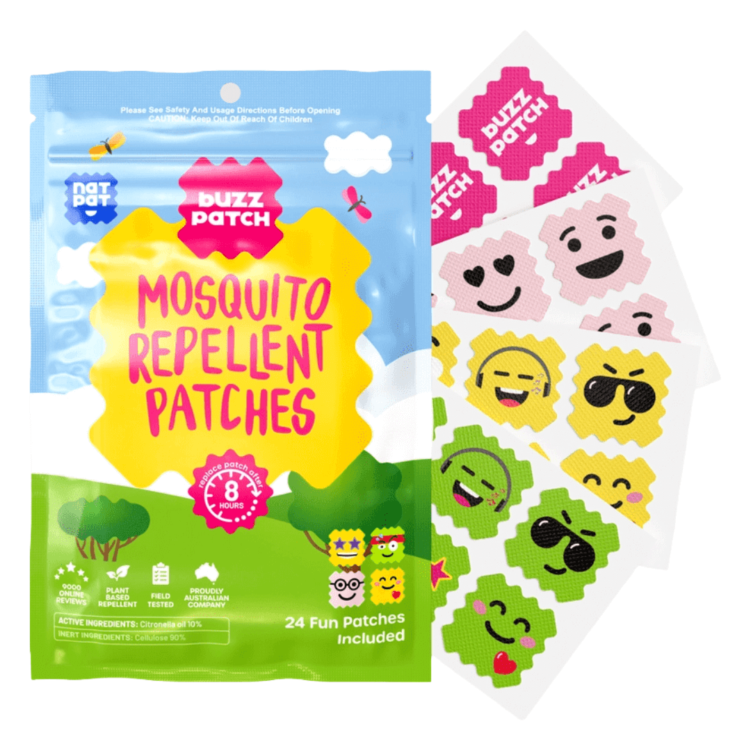 Buzzpatch | Mosquito Repellent Patches | 24 Stickers – Proactive Healthcare