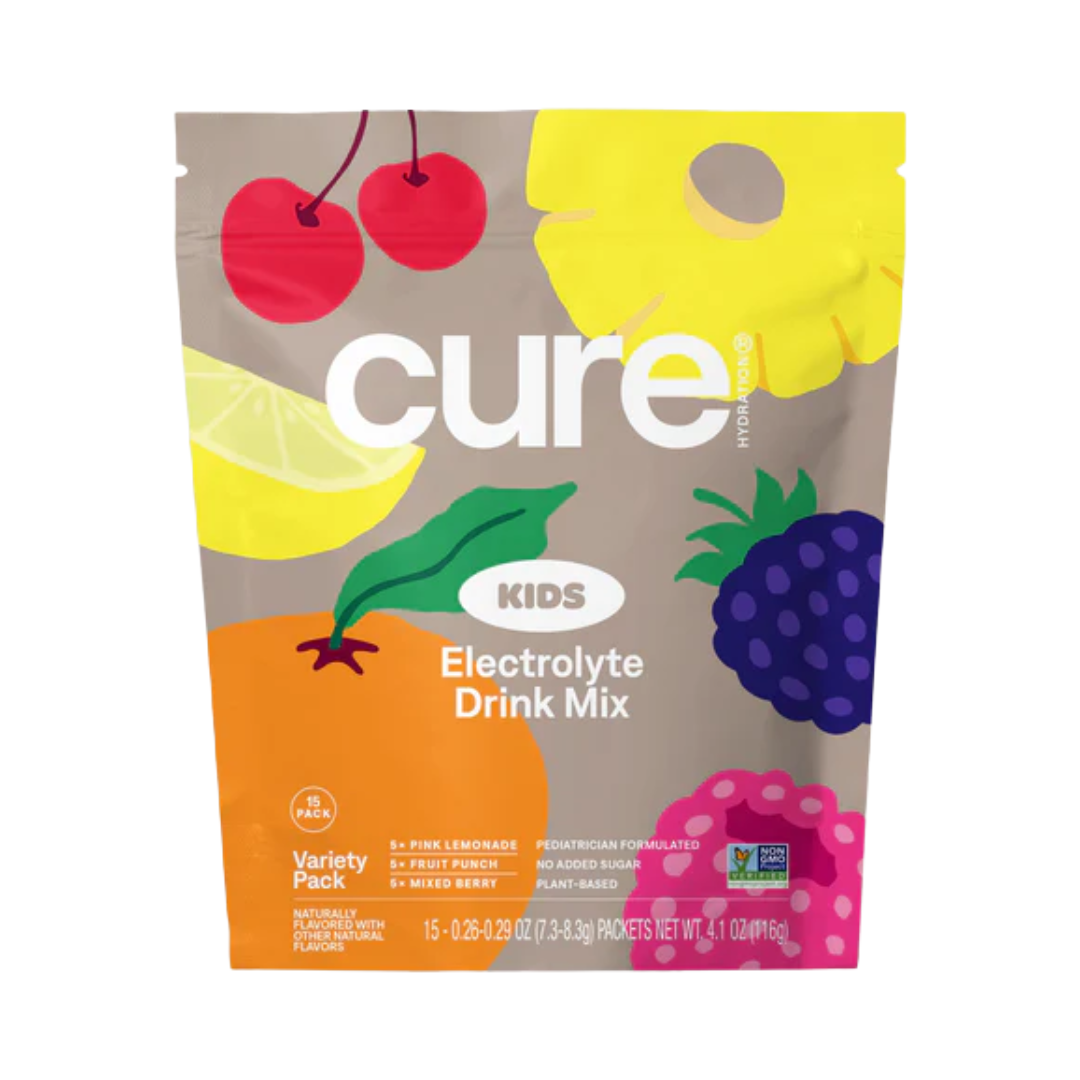 Cure Kids Electrolytes | Variety Pack | 15 Sachets | Fast UK Shipping ...