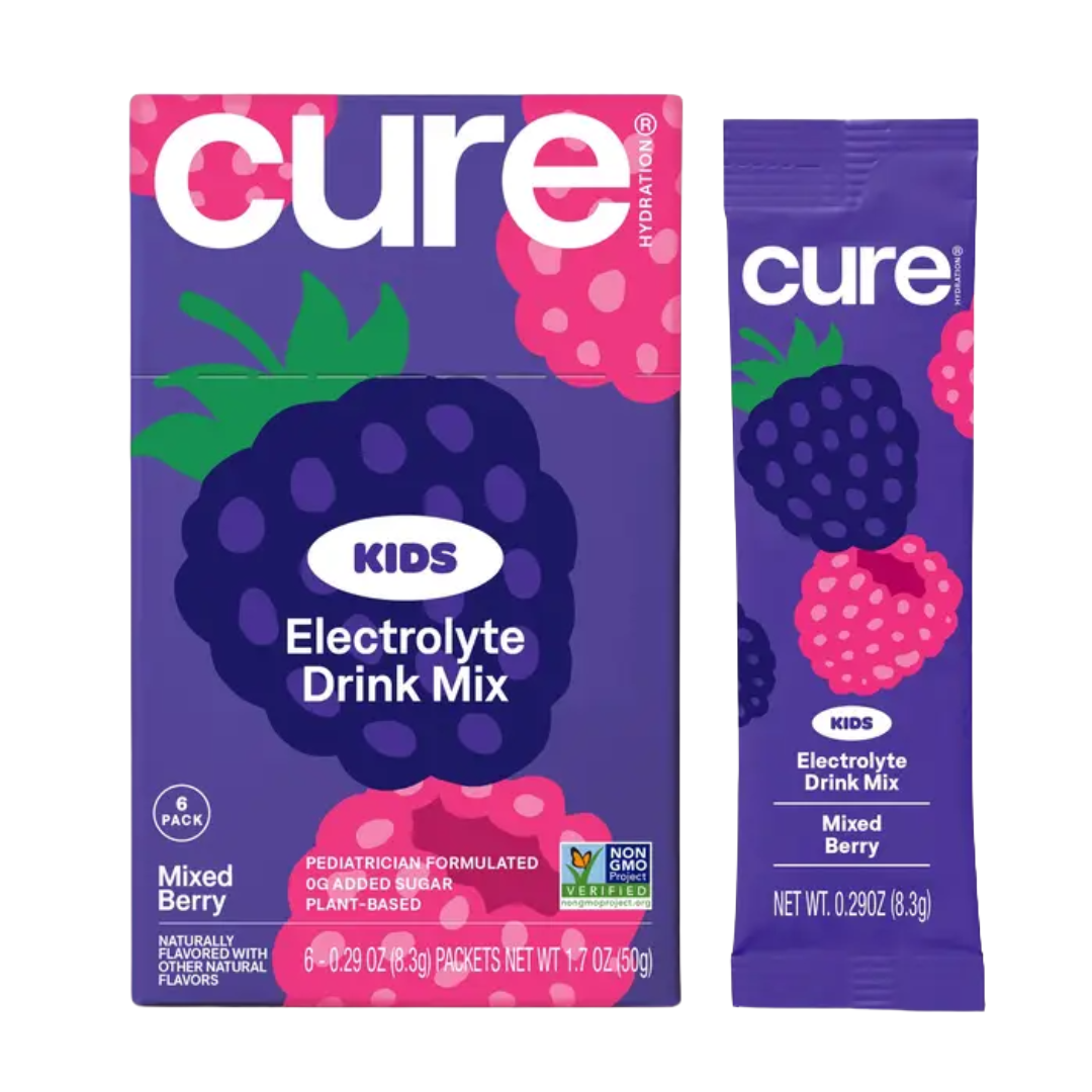 Cure Kids Electrolytes | Mixed Berry | 6 Sachets | Fast UK Shipping ...