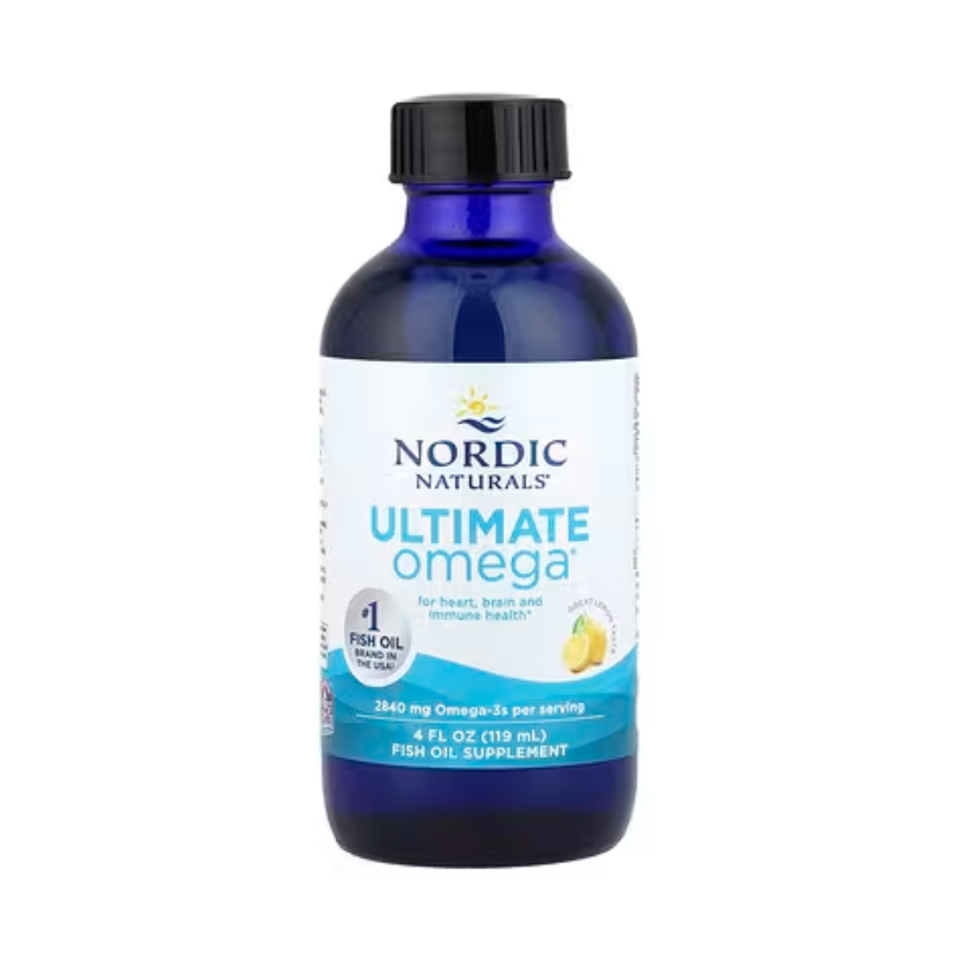 Buy Nordic Naturals Ultimate Omega Lemon - 119ml - Fast UK Shipping ...